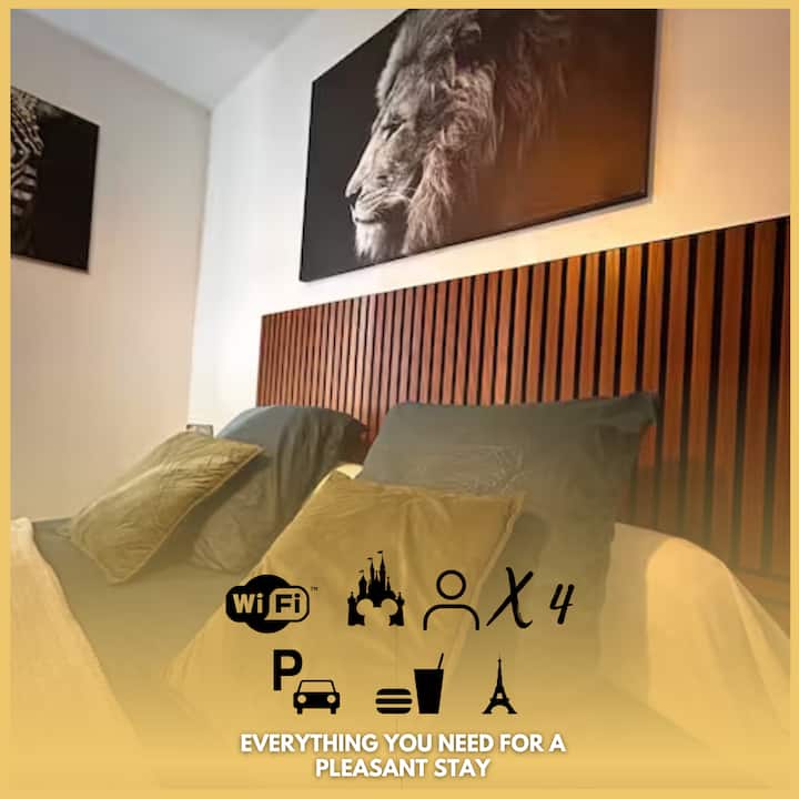 Le Cocon De Gretz - 25min Disney - Parking - Ozoir-la-Ferrière