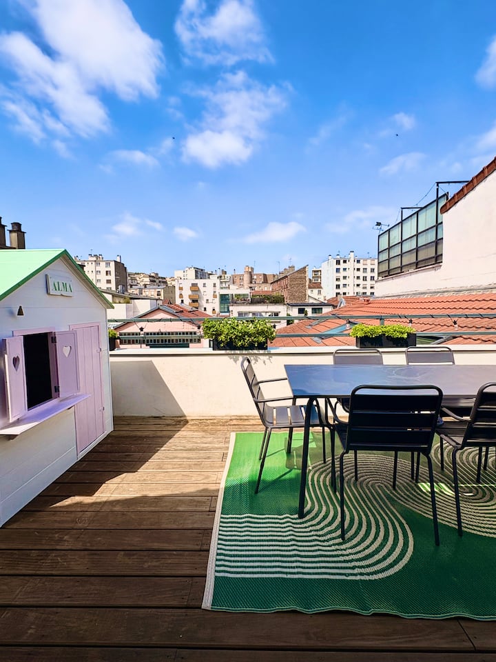 Magnifique Duplex Avec Terrasse, 5mn Du Metro - Montreuil-sur-Mer