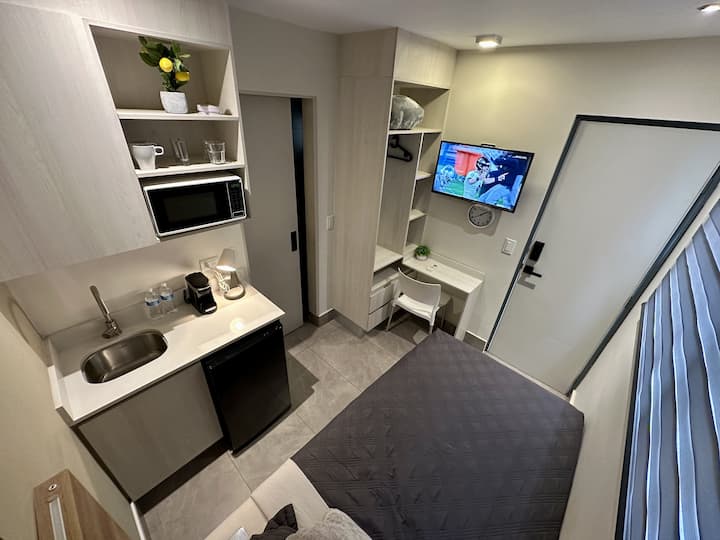 04 Ejecutivo Y Equipado Loft Urbano. Céntrico - Monterrey