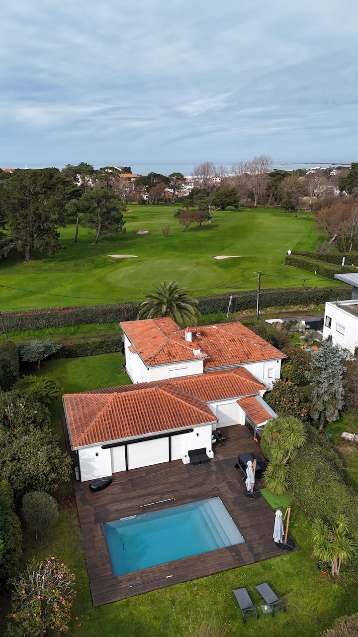 Villa 5* Golf Du Phare Luxe, Plage &Calme Biarritz - Biarritz