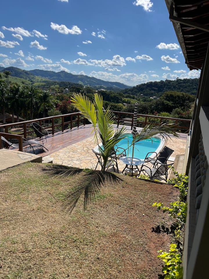 •	Chácara Naldo Piscina Deck Madeira - Socorro, Brazil