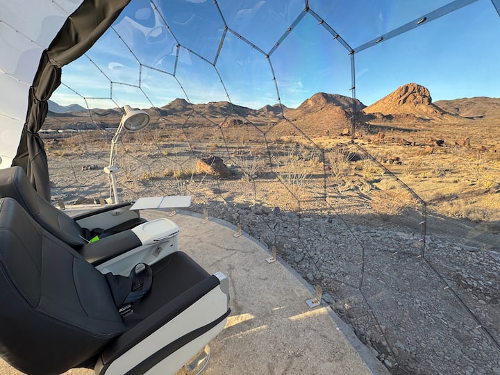 Space Pod 012 @ Space Cowboys, 8mi To Big Bend - Terlingua, TX