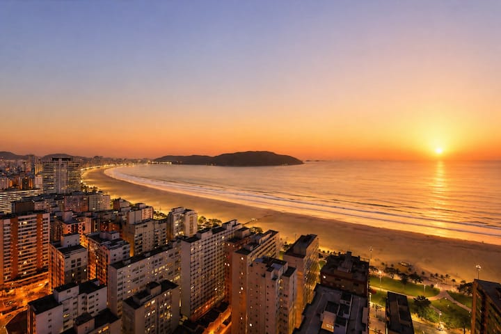 Apê Maravilhoso | 2q + Suíte | Praia & Eventos - Santos