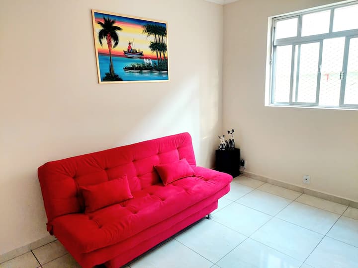 Apê Maravilhoso | 2q + Suíte | Praia & Eventos - Santos
