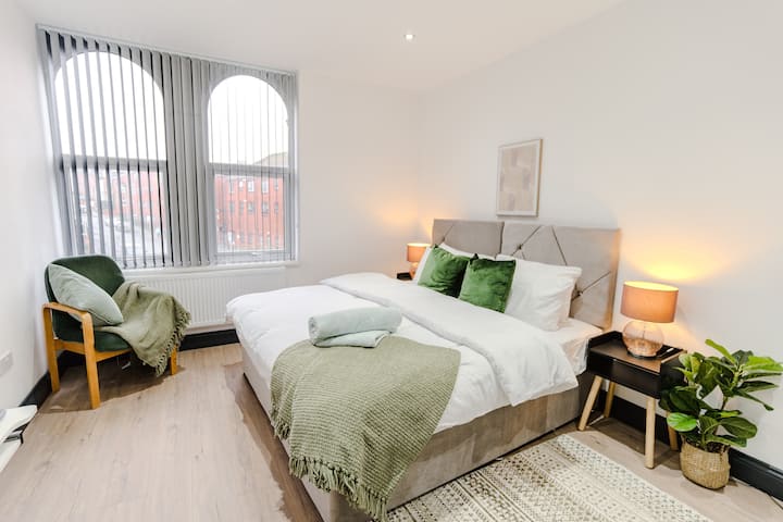 Charming & Cosy 2br Flat, Free Parking, Fast Wifi - 리즈