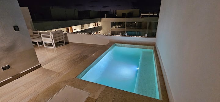 Five Star Penthouse By Beach Own Pool, Great Value - Punta Cana