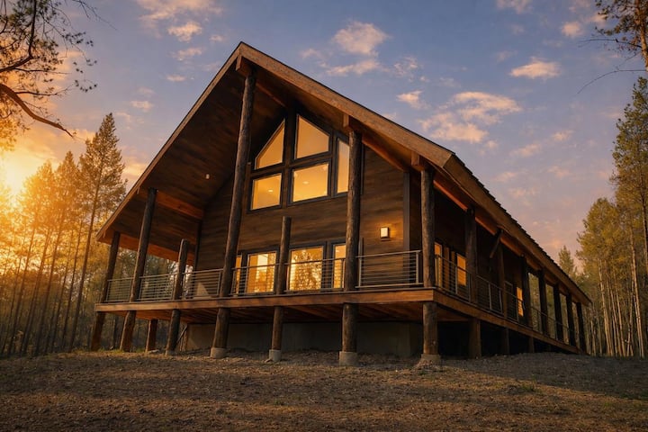 Legacy Pines Lodge+hotub+wifi+ac+20mintoyelowstone - Island Park, ID