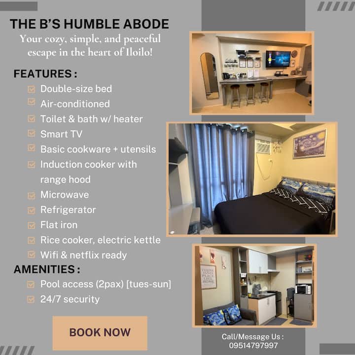 The B's Humble Abode - Studio - Iloilo City