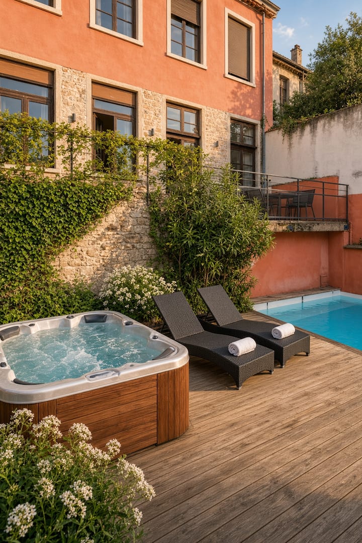 Villa Familiale Clim Spa Garage Lyon - Lyon