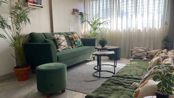 Jaldi Jaldi Homes #1
(Spacious Pinteresty 2bhk) - ムンバイ