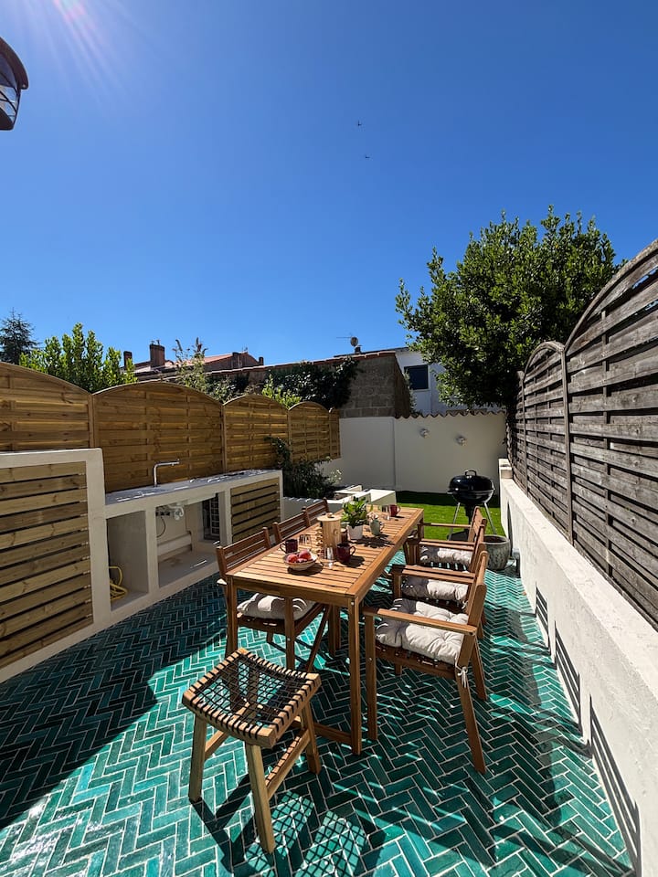 Maison Centre Royan • Plage à Pied • Clim • 7 Pers - Royan