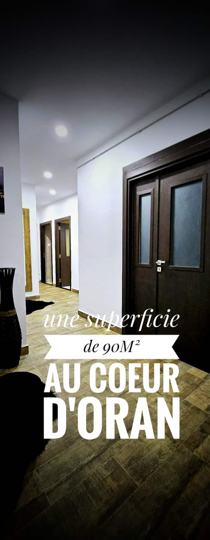 Confort-sérénité T3 90m² Akid Lotfi Quartier Prisé - Oran