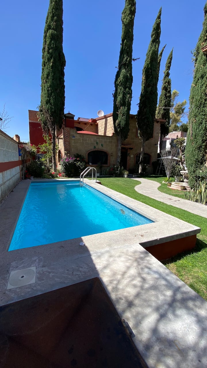 Casa Canteras (10p) Centro Tequisquiapan - 特基斯基亞潘