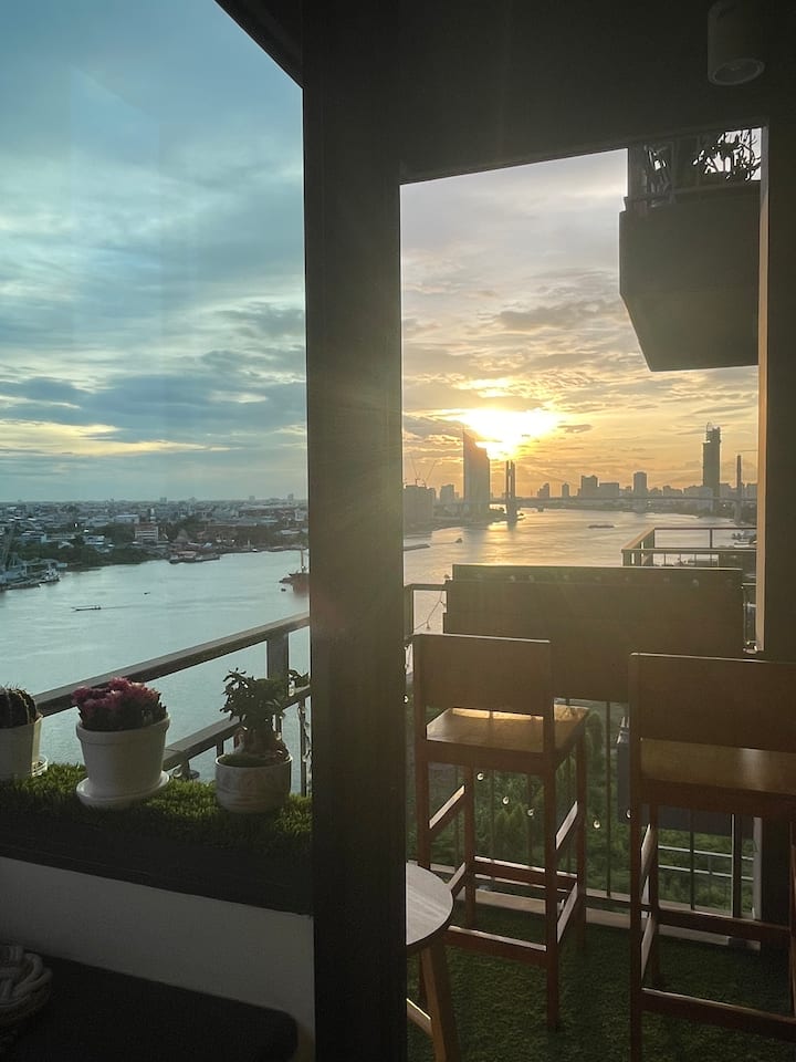 Cozy Place With River Say Love /Rama3 - Yan Nawa