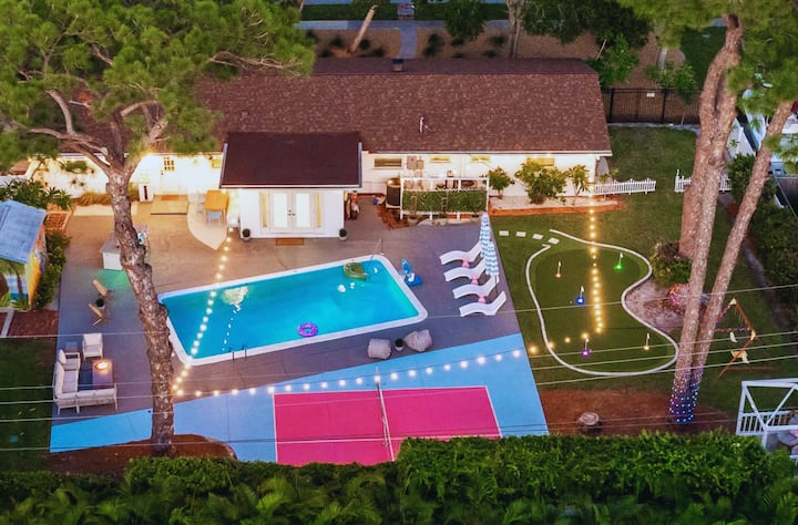 Heated Pool+hot Tub+theater+pickleball+near Beach - Bradenton, FL
