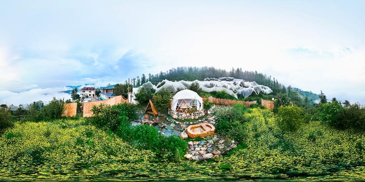 Romantic Getaway Dome | Private Hot Tub | Glamoreo - Kufri