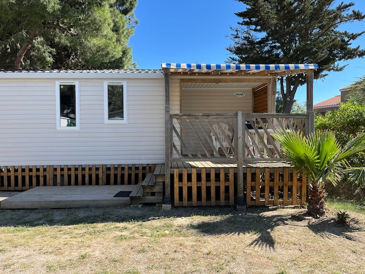 Mobil Home Dans Camping 4* - Torreilles