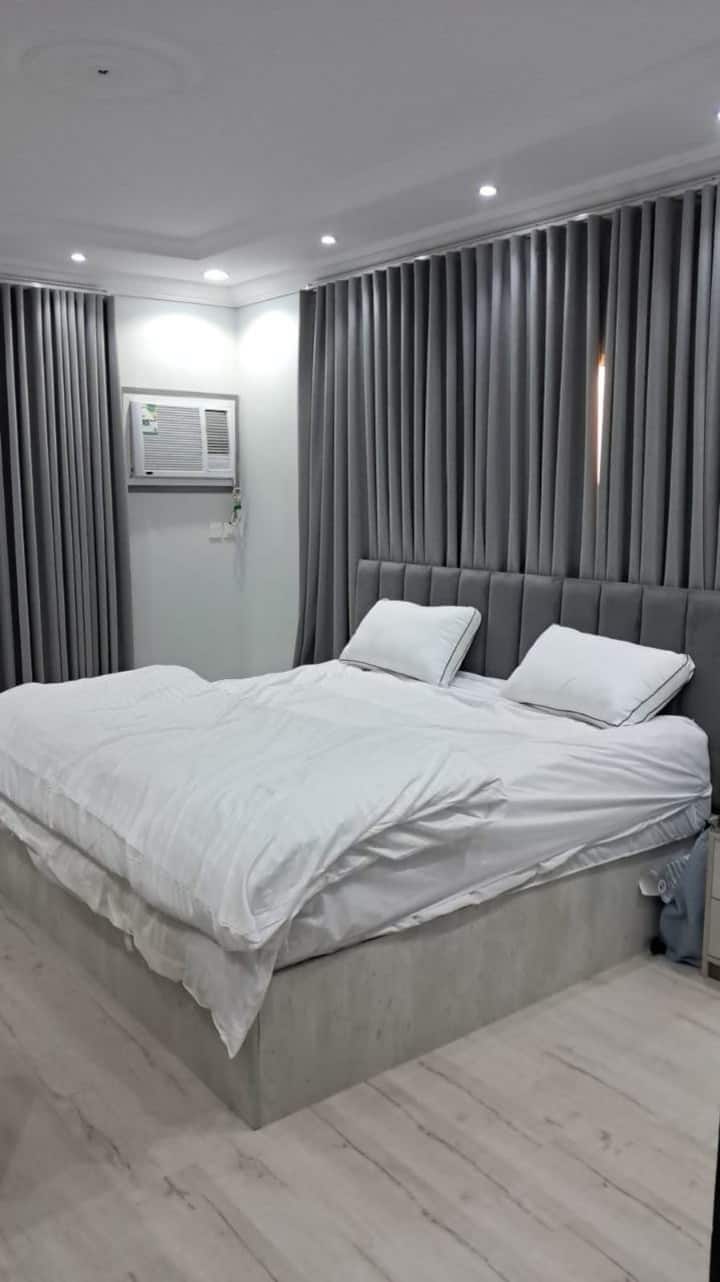 شقة عائلية غرفتين وصالة مع مطبخ| دخول ذاتي - Jeddah King Abdulaziz Airport (JED)