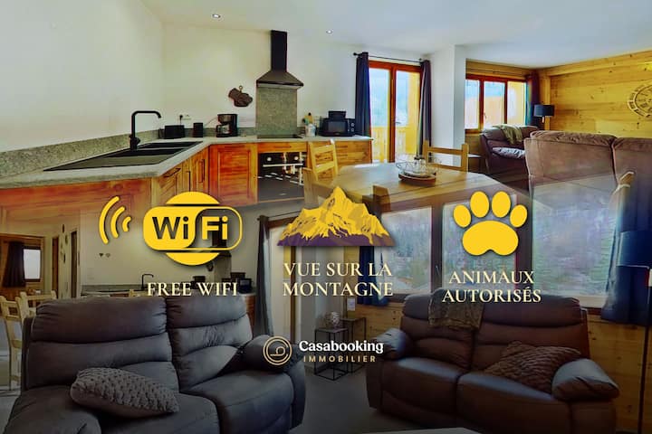 Casa-mezan, Appartement Cosy 2 Chambres - Abriès