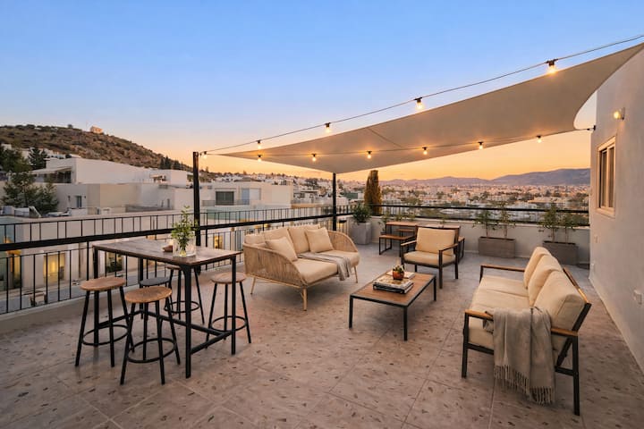 Private Garden Suite • Starlink • Near Acropolis - Athens
