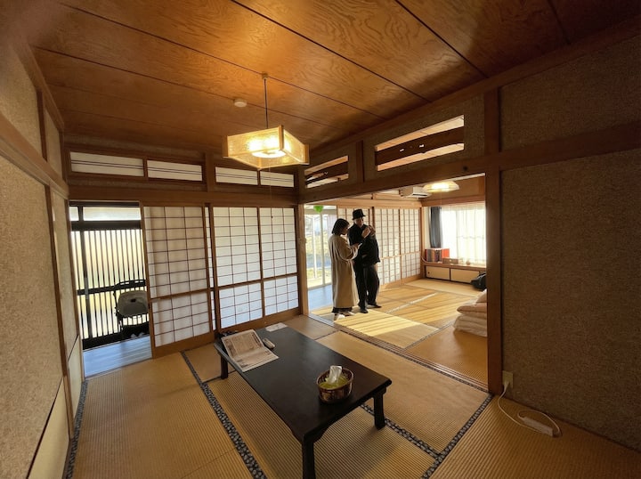 Entire One-story Villa: Tatami & Private Bbq - Mito
