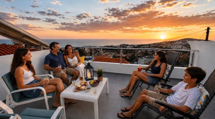 Family Home, Private Terrace · Stunning Ocean View - Madeira