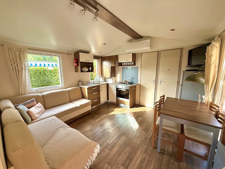 Family Caravan Siblu Les Charmettes Pools & Slides - La Tremblade