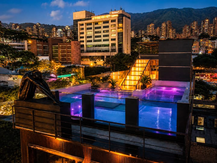 Private Lux Ph Rooftop Pool Events Ok Full Staff - Colombia