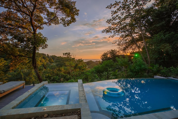 Brand New 4 Br Villa - Ocean Views In D Section - Nosara