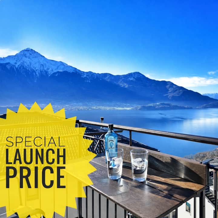 Spettacolare Vista Lago E Giardino Privato - Oly26 - Domaso