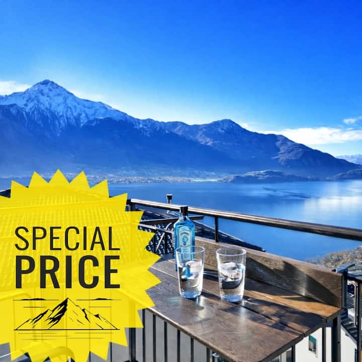 Spettacolare Vista Lago E Giardino Privato - Lake Como