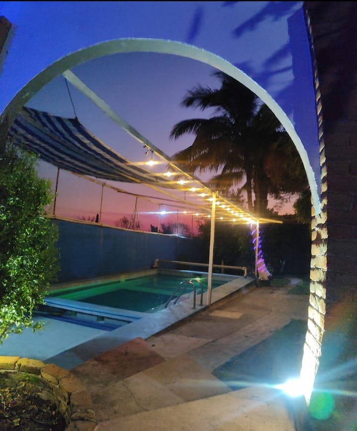 Bungalow Privado Oaxtepec Con Alberca 14 Personas - Oaxtepec