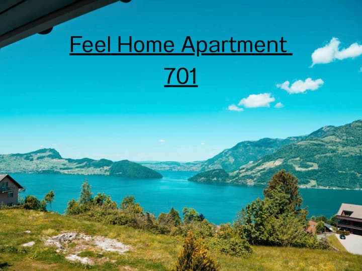 Feel Home Apartments 701-terrasse-bergsicht_parken - Emmetten