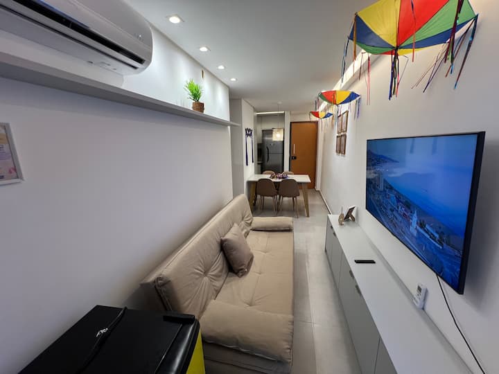 Apartamento Mobiliado Em Tamandaré | Carneiros - Praia dos Carneiros