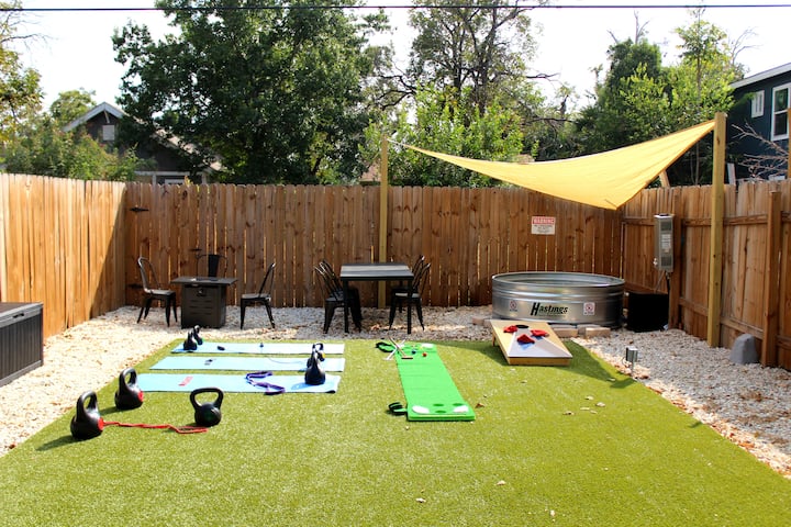 Pool • Fire Pit • Exercise Eqp & Games! Downtown! - Alamo Heights, TX