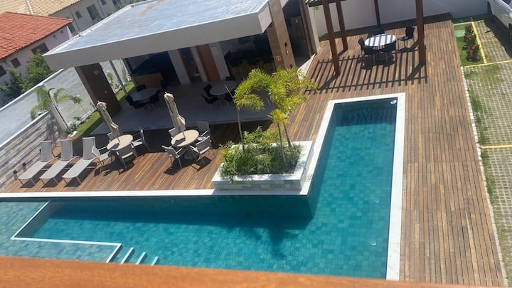 Apart Guarajuba Perto Da Praia - Camaçari