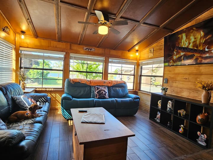 Fishing Log Cabin  Okeechobee - The Bahamas