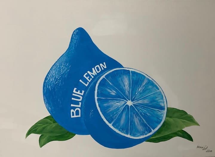 Wild Orchid Bloom-blue Lemon - Jamaica