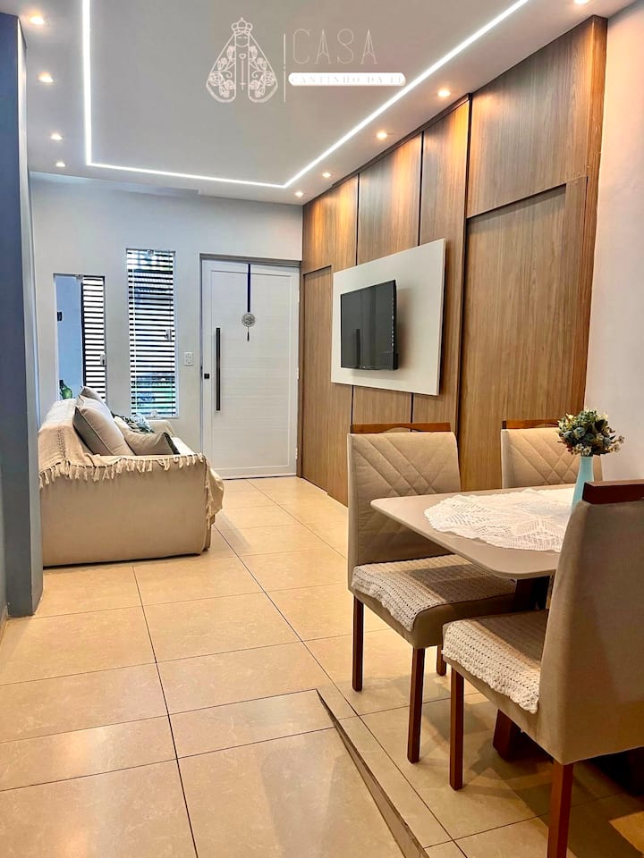 Casa Completa Com Ar Condicionado - Aparecida