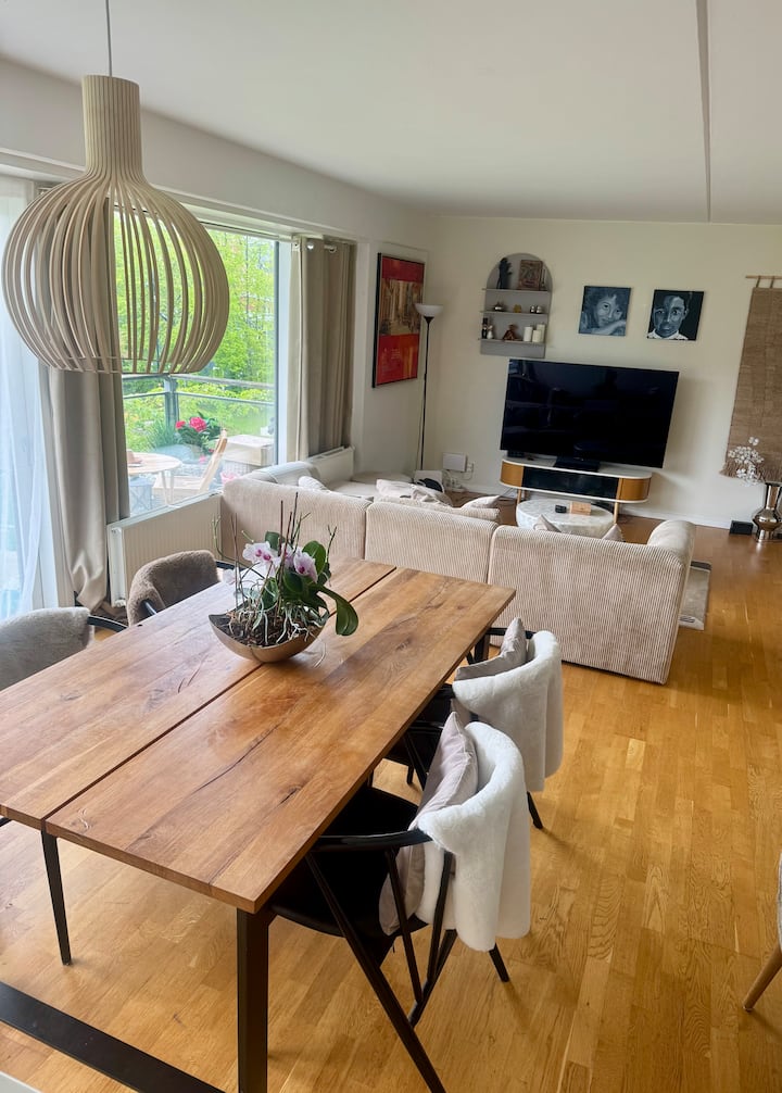 Bright Apartment With Balcony In A Park - Copenhaguen