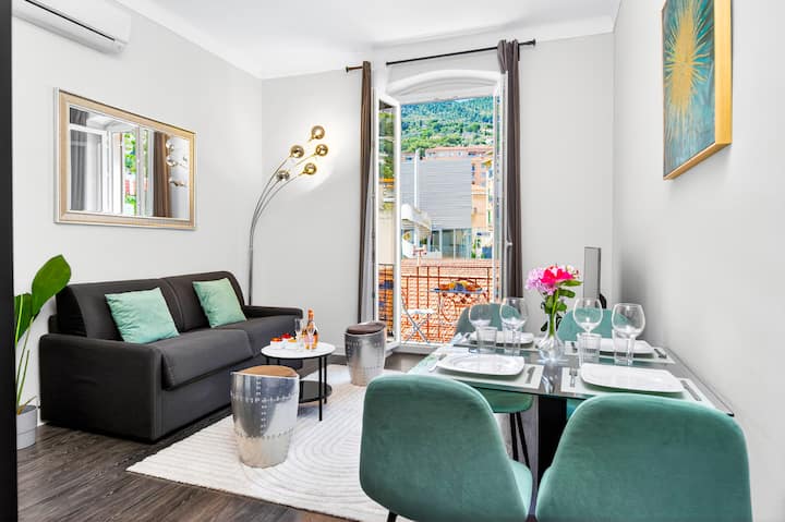 Elégant Appartement 5 Min Monaco - Mônaco