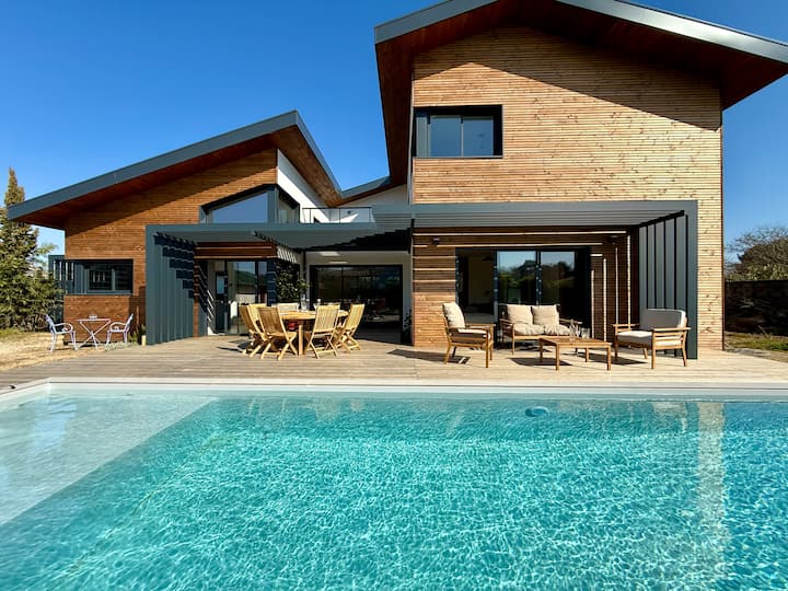 Villa 8 Pers Avec Piscine Proche Arcachon - Gujan-Mestras