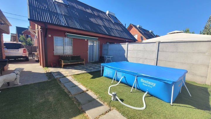 Cómoda Casa Talca Para 7 Personas - Talca