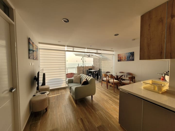 Casa Playa(duplex)
"Terraza Del Sol" - Chilca