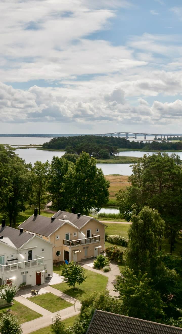 Modernt Parhus Med Havsutsikt & Toppläge I Kalmar - Kalmar