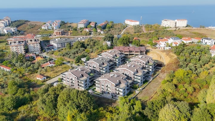 Flower City Suites King 3+1 Teraslı Dubleks Süit - Yalova