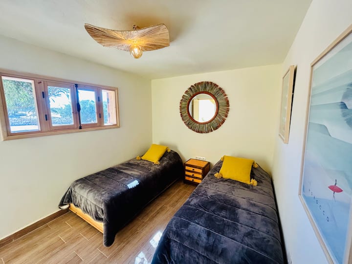 Petite Chambre Cosy - 2 Lits - Sidi Kaouki