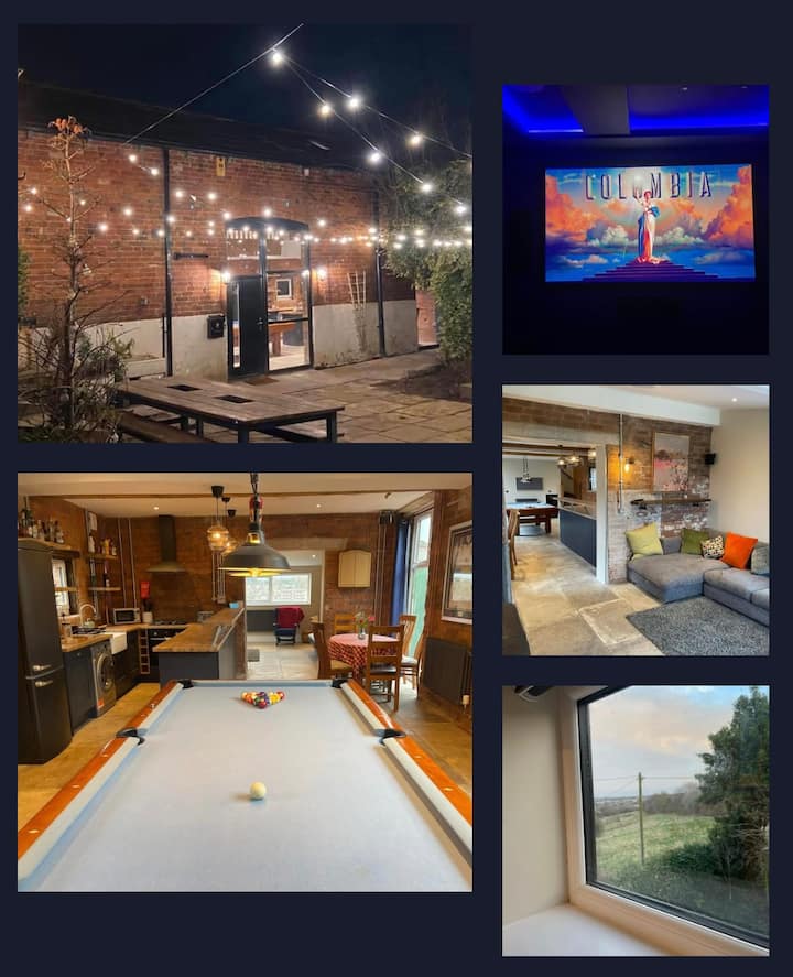 Barn Conversion With Home Cinema & Pool Table - Leeds