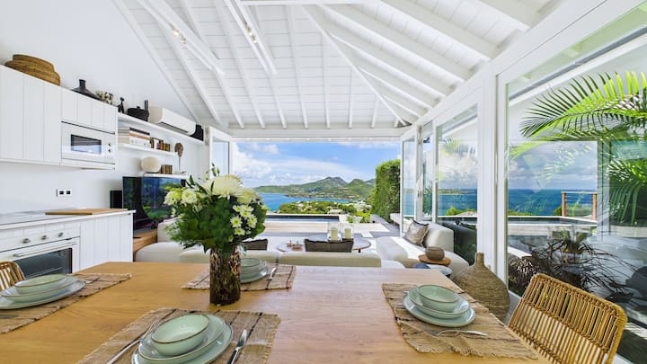 Villa Avec Vue Mer Et Piscine - Saint-Barthélemy