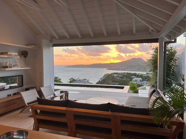 Villa Avec Vue Mer Et Piscine - Saint-Barthélemy